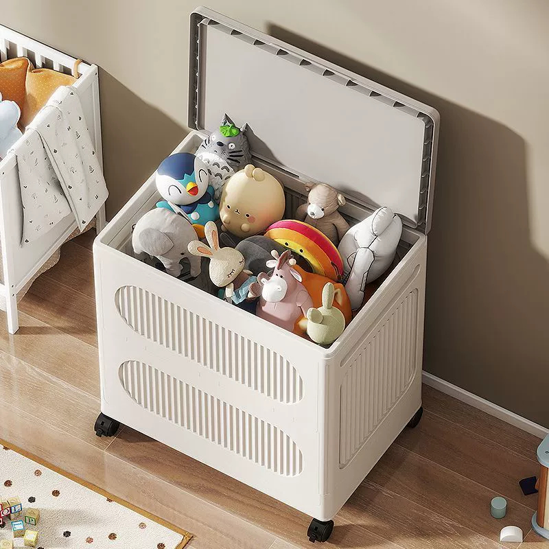 Wide Folding Plastic Toy Box/Storage Cabinet | Shopee Malaysia