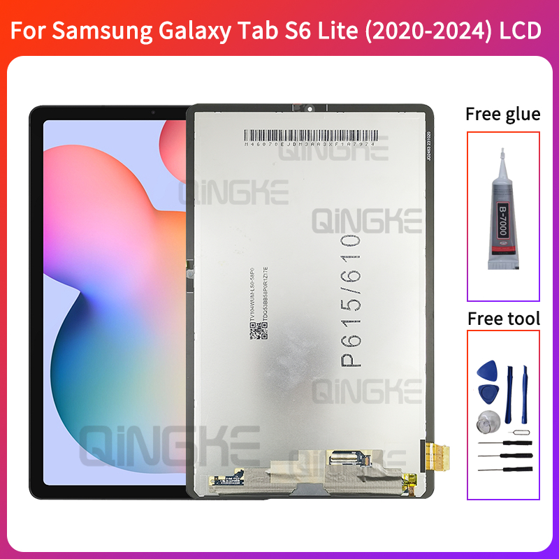 For Samsung Galaxy Tab S6 Lite LCD Display Touch Screen Digitize ...