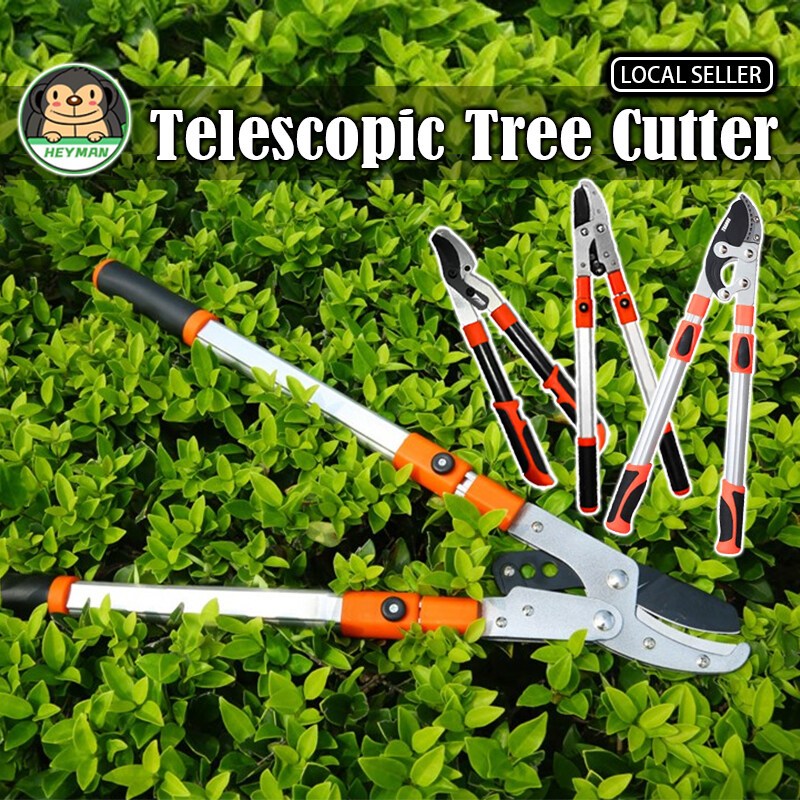 Tree Branch Pruning Cutter Shears Telescopic Expandable Blade Wood ...