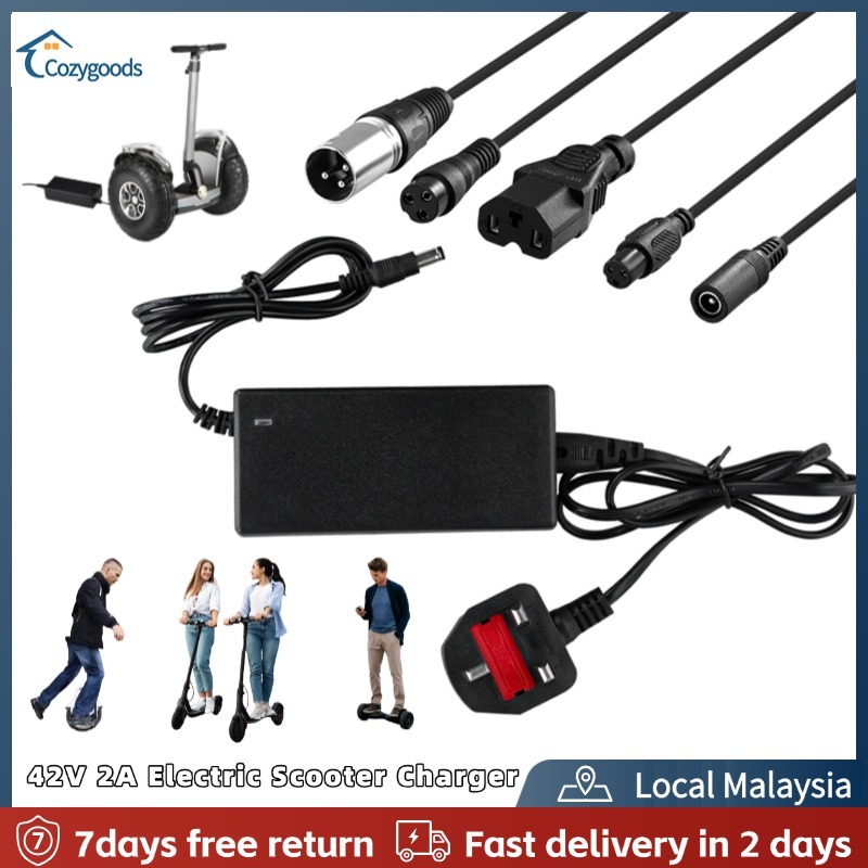 [Local delivery] 42V 2A Electric Scooter Charger, Mobility Scooter ...