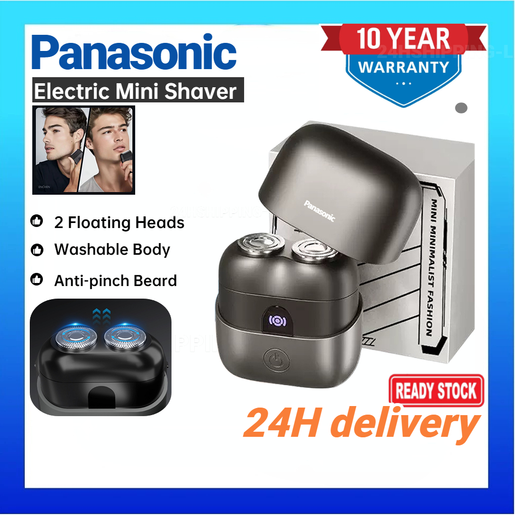 24H delivery [⭐10-year warranty] Panasonic shaver mini electric ...