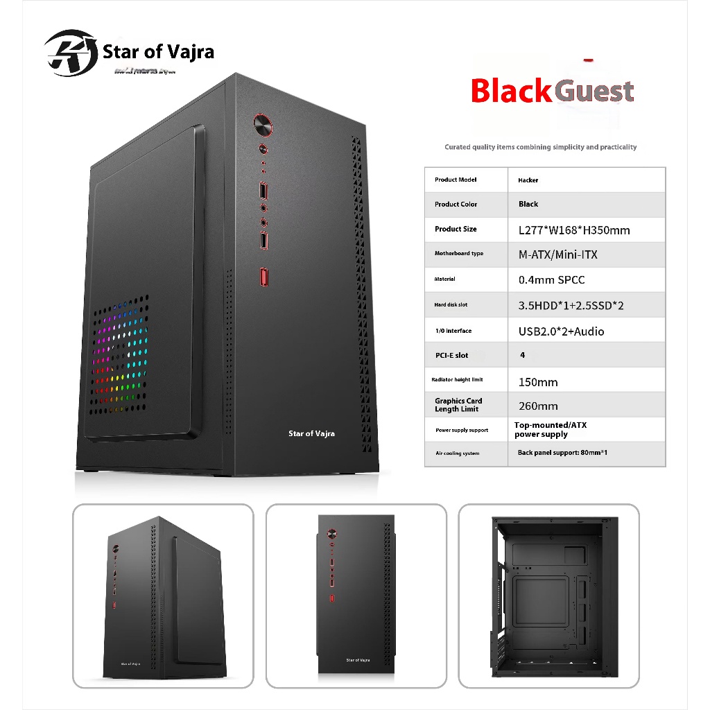 📢READY STOCK📢Opportunity 005 Mini Computer Case Desktop Matx ...