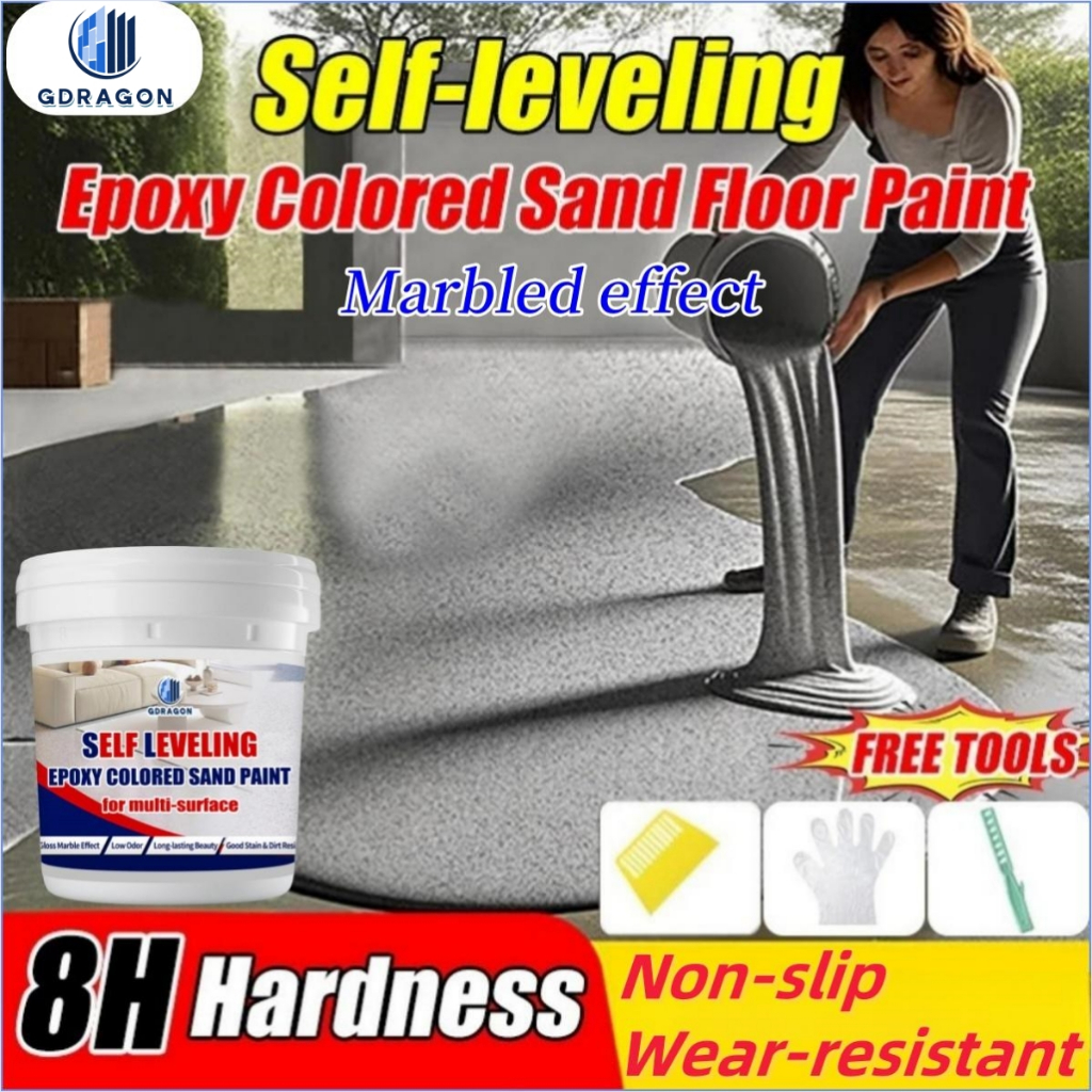 5 in 1 epoxy flake coating epoxy floor coating tile coating Wear ...