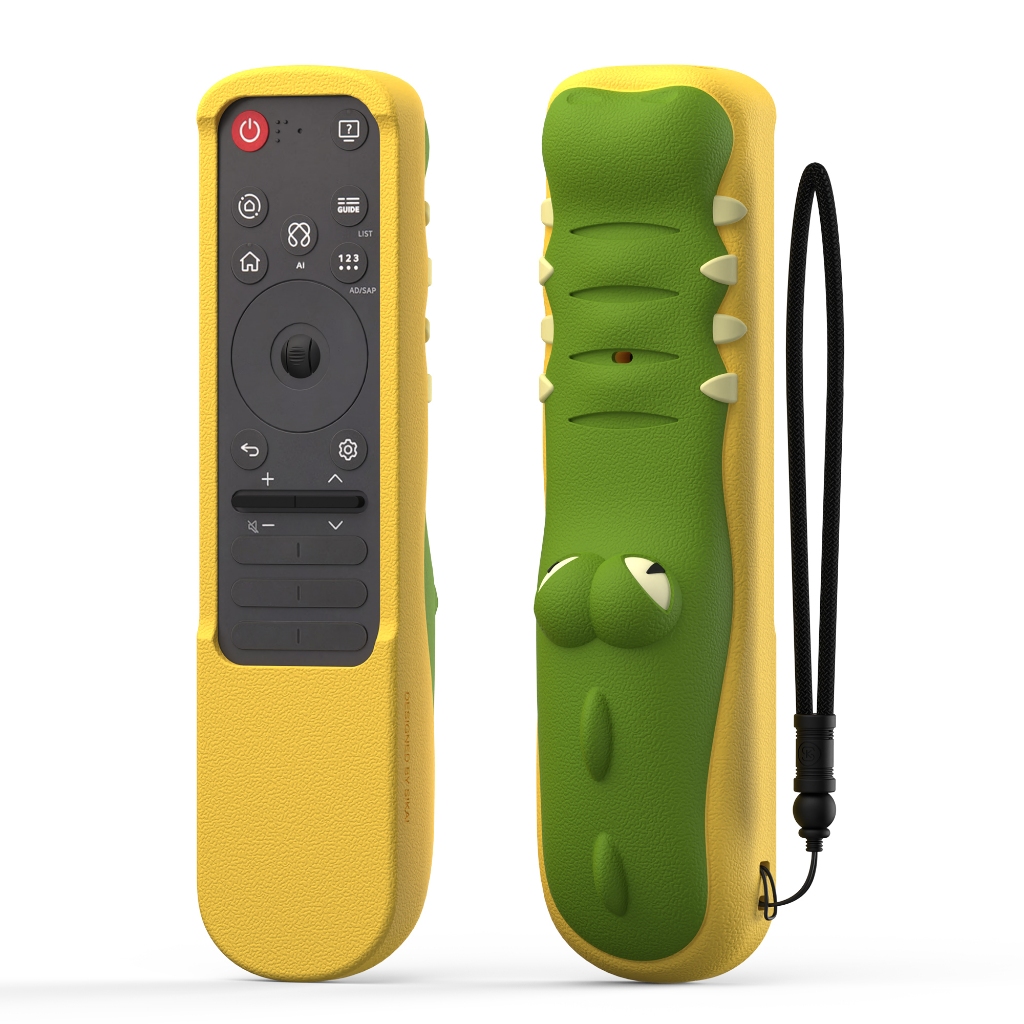 Crocodile Silicone Remote Case for LG MR25GA Magic Remote Compatible ...