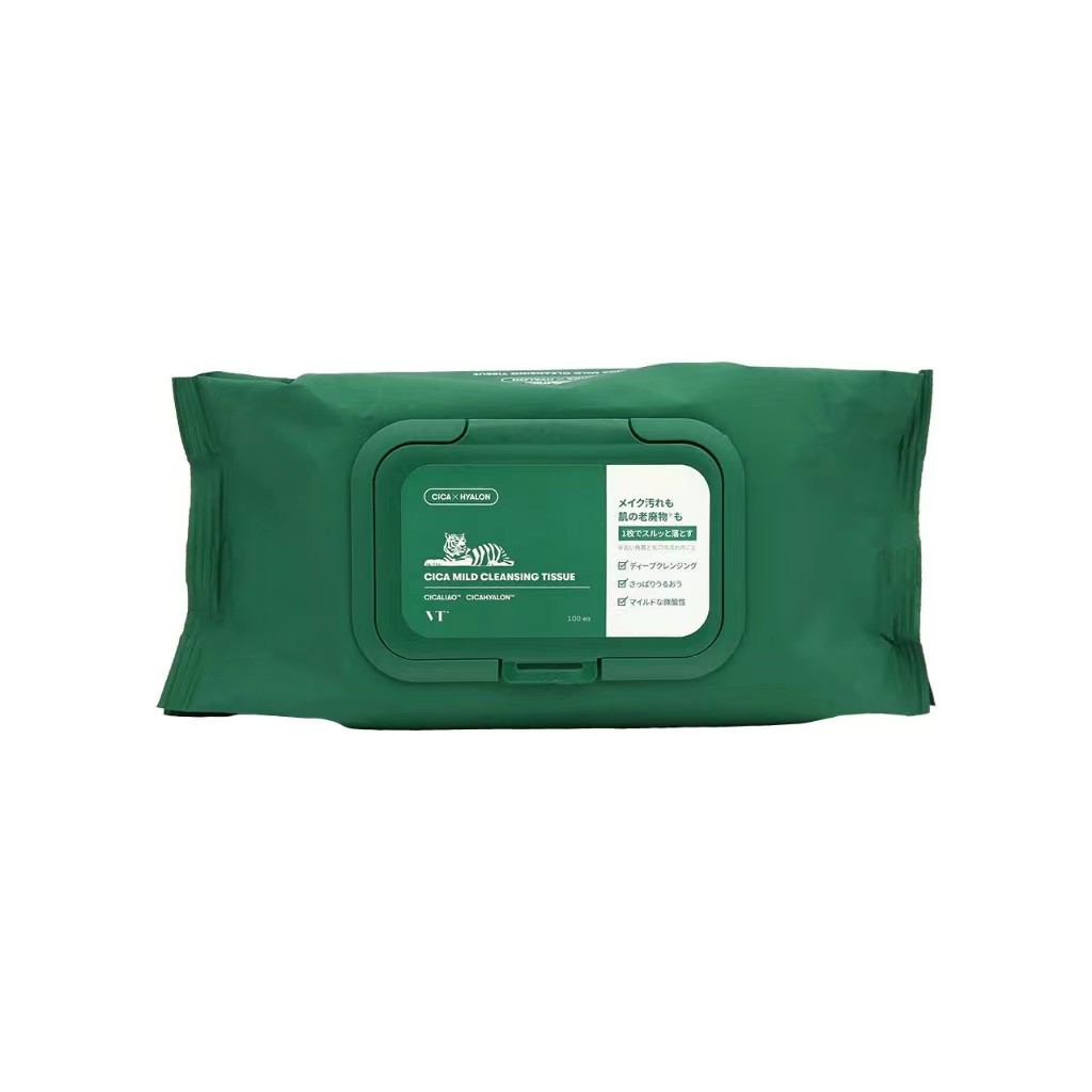 VT Cica Mild Cleansing Tissue (100pcs) | Shopee Malaysia