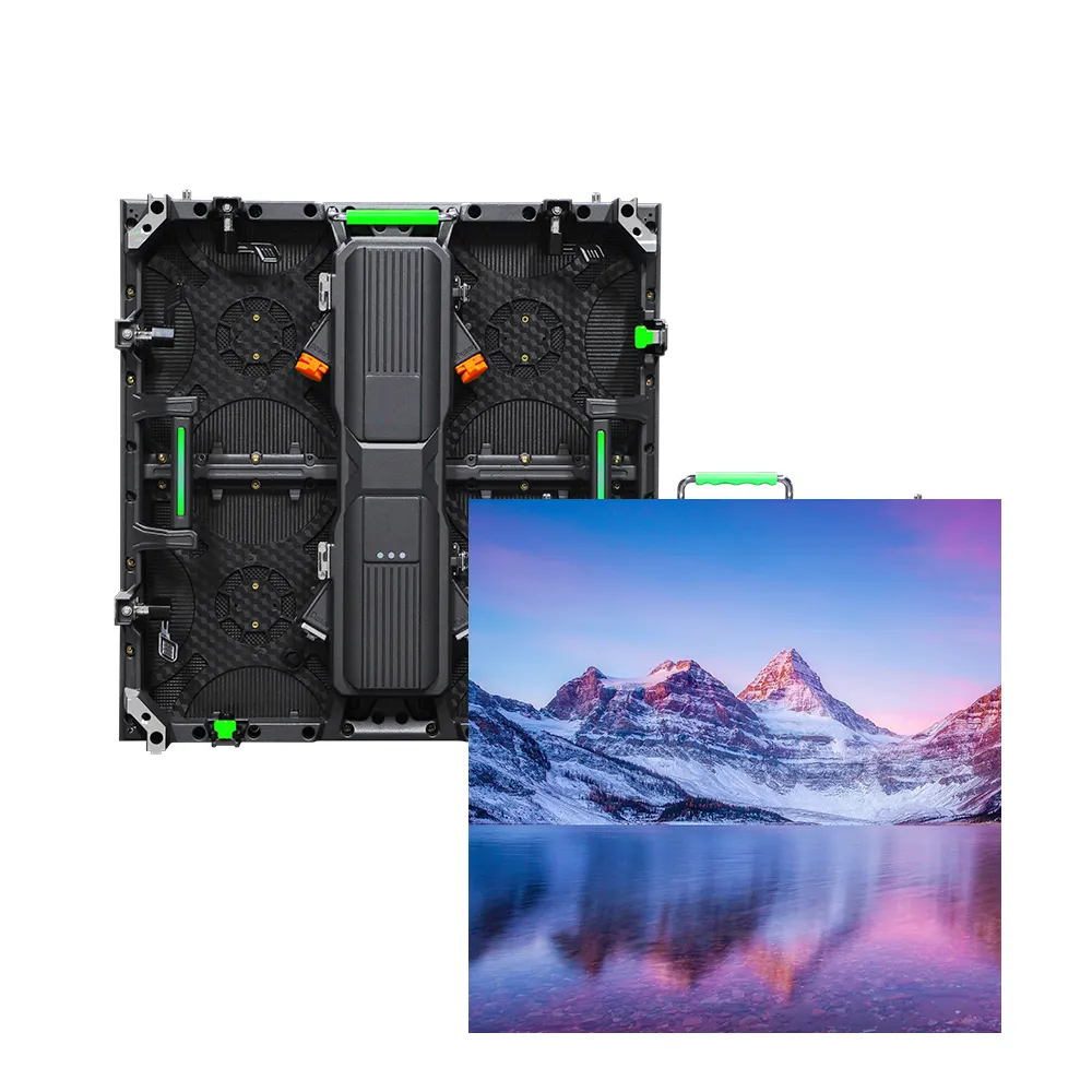 P3.91 500*500mm Full Color Stage and Events LED Panel 7680Hz Refresh ...