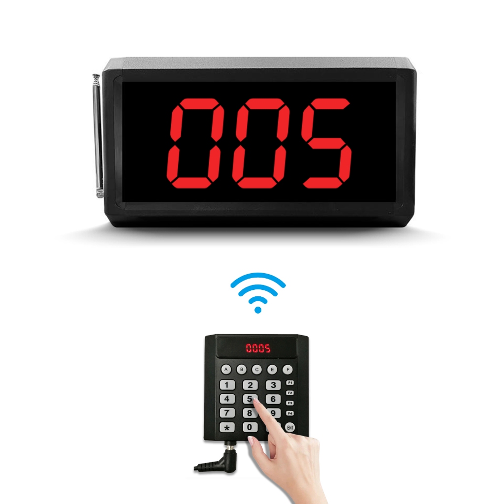 Bubble Tea Restaurant Cafe Wireless Numbering Queue Food Drink Pick Up Collect Number Call ...