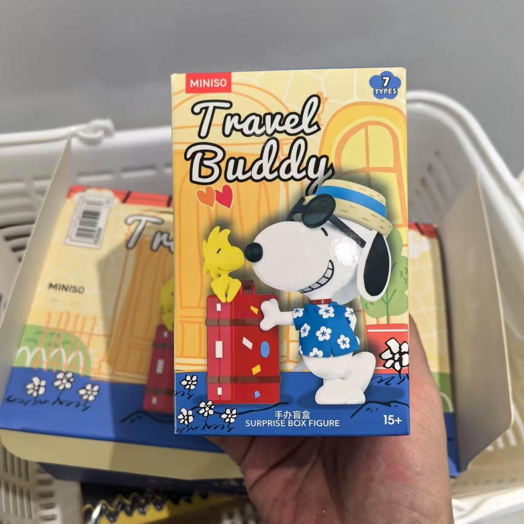 Miniso & snoopy peanuts 75 anniversary blind box | Shopee Malaysia