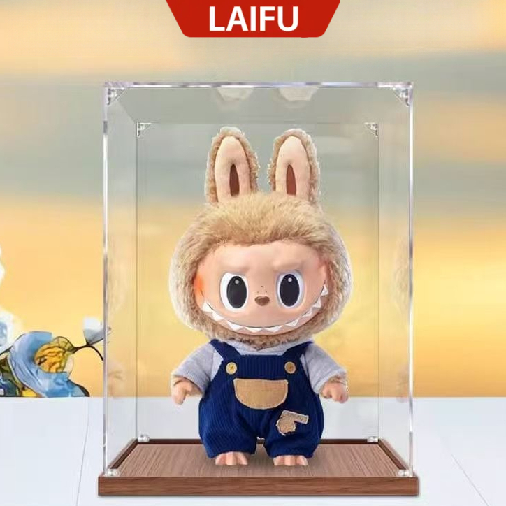 Acrylic display box Zimomo display box Wooden Base Car Model Storage ...