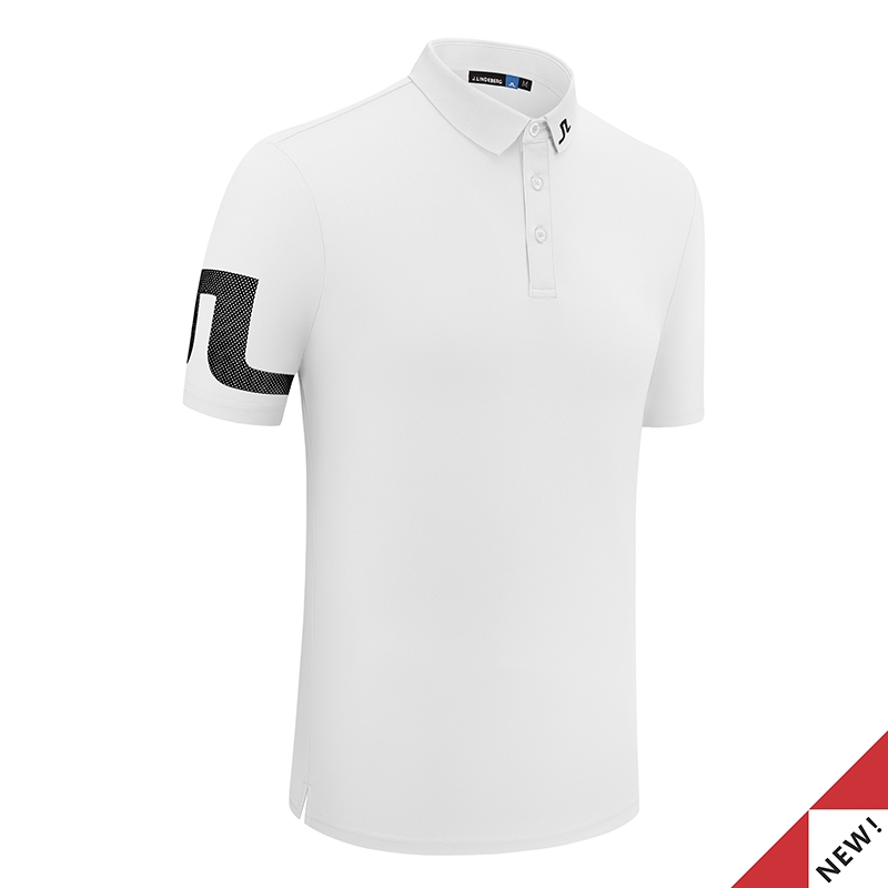 JL Golf Short Sleeve T-shirt Men's Summer Comfort Sports Polo Shirt ...