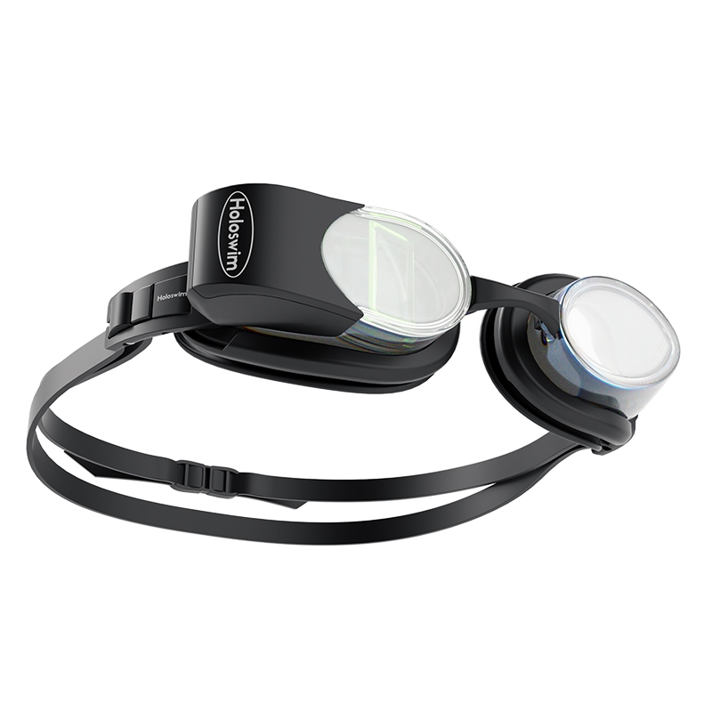 Holoswim 2 GO Flagship AR Swim Goggles with Deepseek Integration, AI Coach, IPX8 Waterproof ...