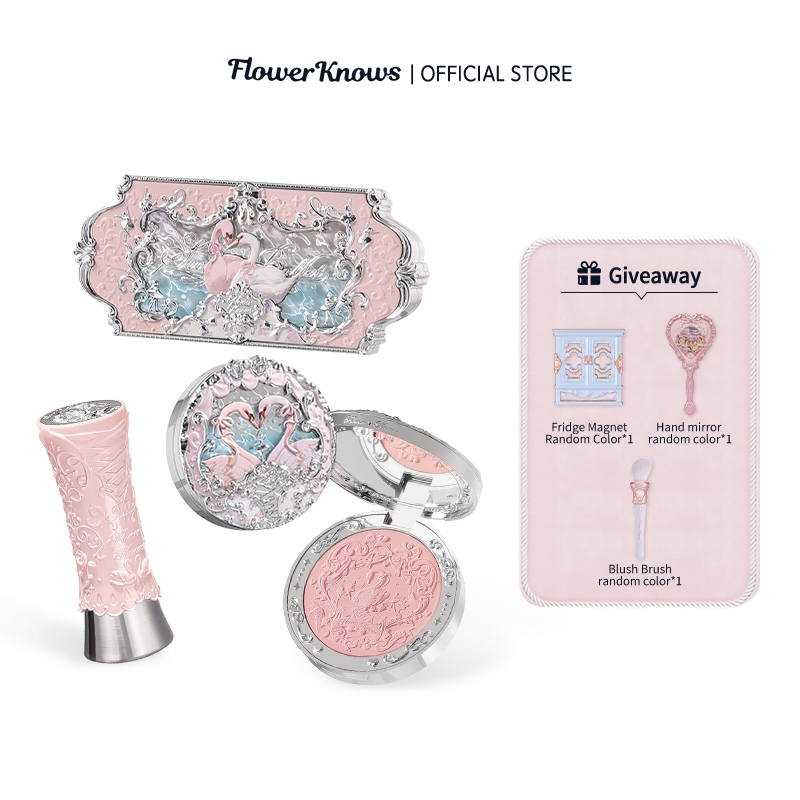 Flower Knows Set Solekan Warna Sama Set Gincu Blush Pembayang Mata ...