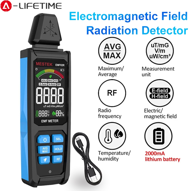 EMF02R Electromagnetic Field Radiation Detector Three-axis High ...