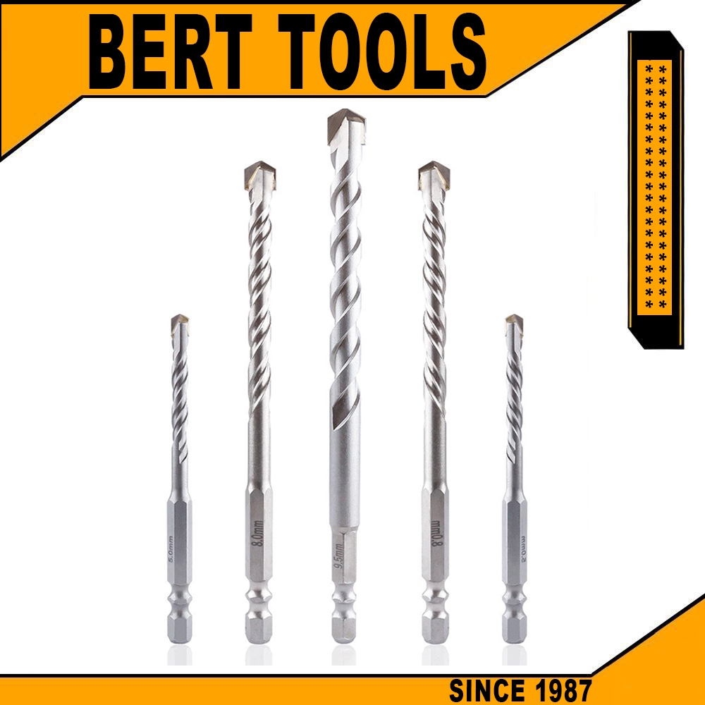BERT🇲🇾｜Concrete Drill Bit Set & Masonry Drill Bit Set for Concrete ...