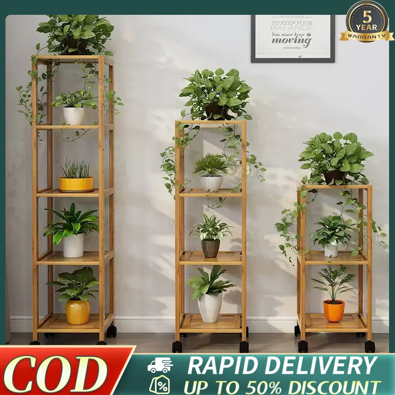 Rak Multi-layer storage rack household multi-functional flower rack ...