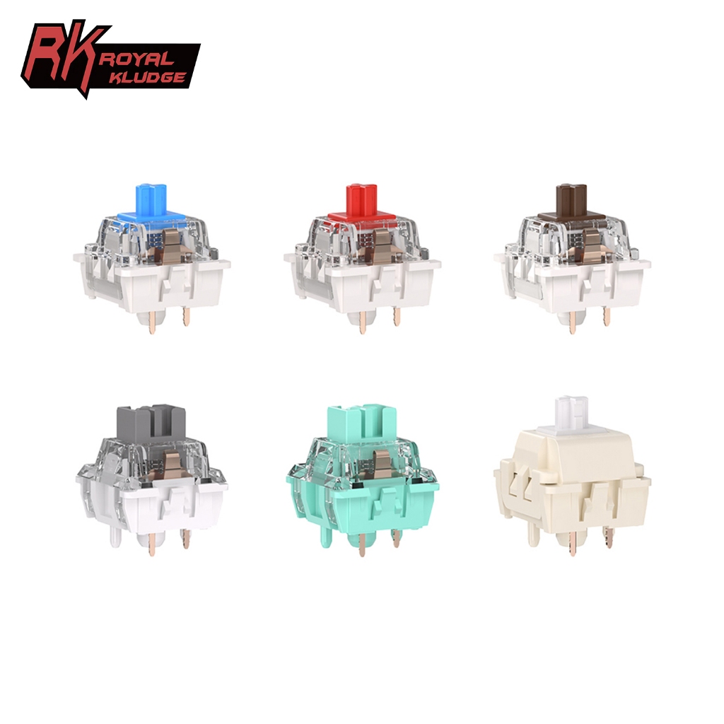 Royal Kludge Switch 35 Pcs Original Mechanical Keyboard Switches Red ...