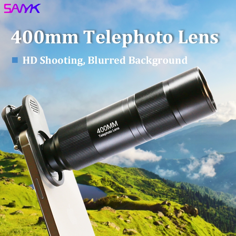 SANYK Mobile Phone Distortion-Free 400mm Telephoto Lens 4k Hd ...