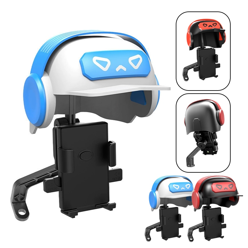 Motorcycle Phone Holder Stand Motorbike Sunscreen Phone Stand Bracket ...