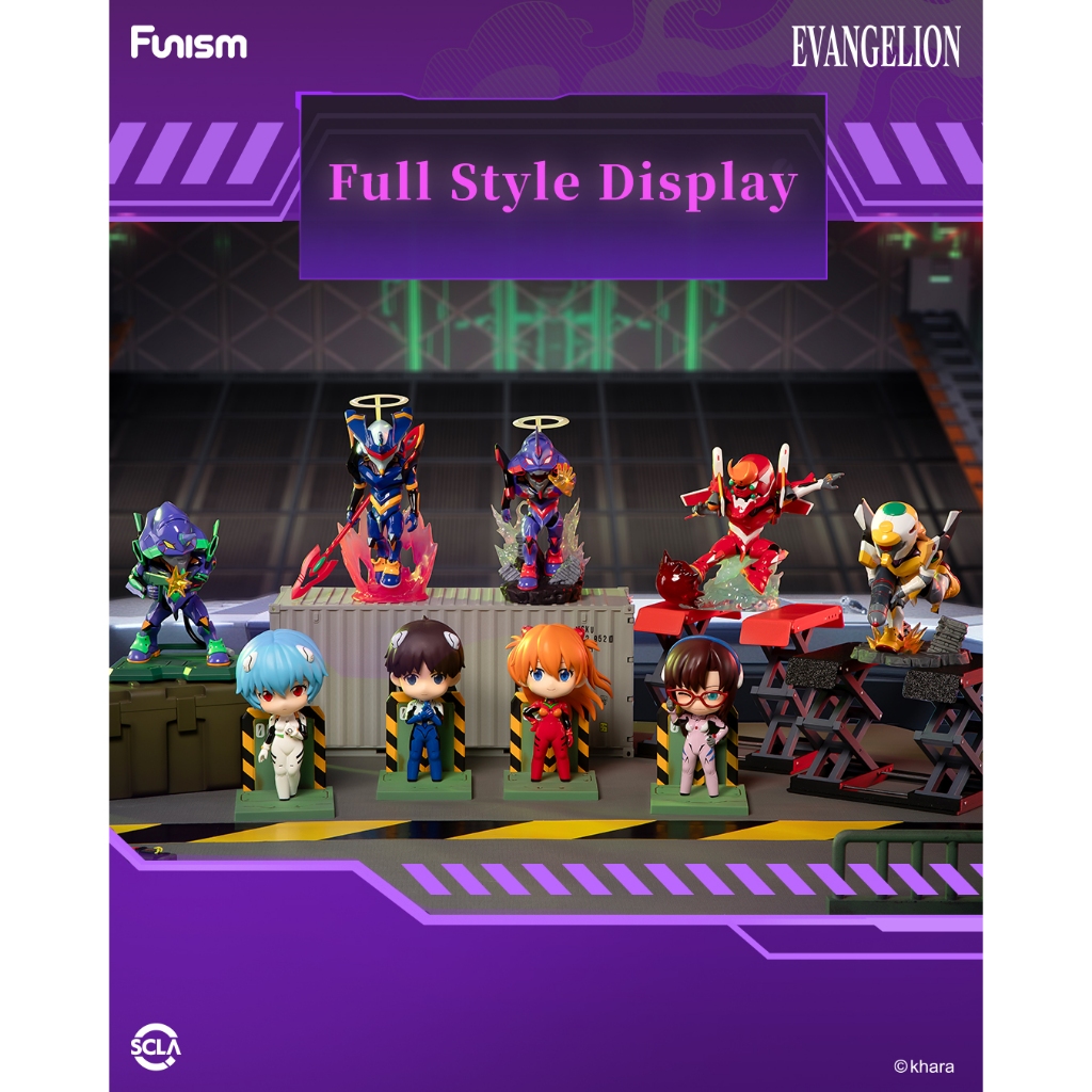 FUNISM EVA Blind Box Vol.1 Neon Genesis Evangelion Series Blind Box ...
