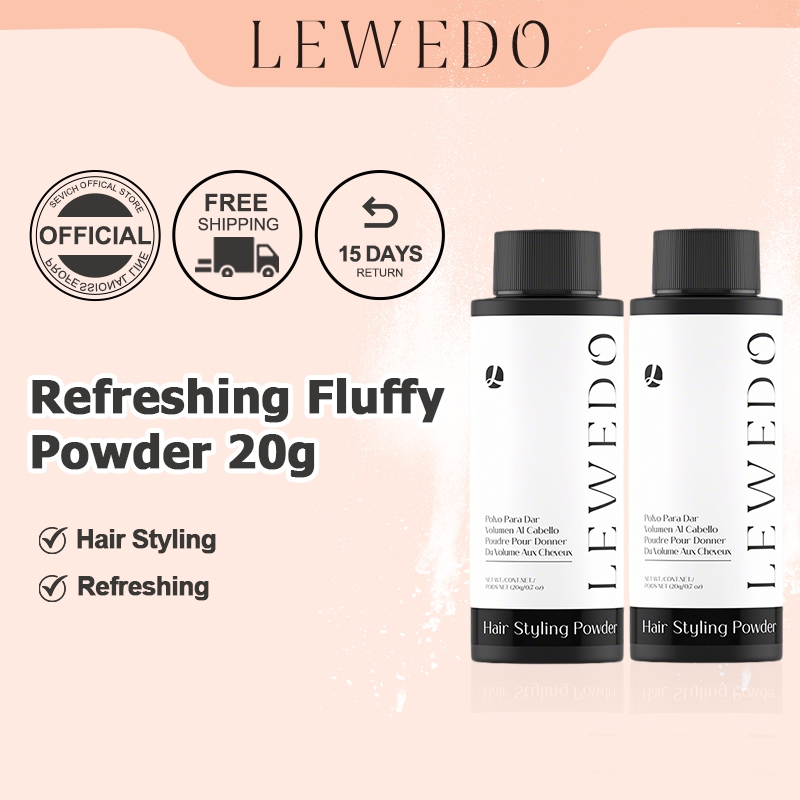 LEWEDO Hair Powder Unisex Hair Styling Refreshing Fluffy Powder Hair ...