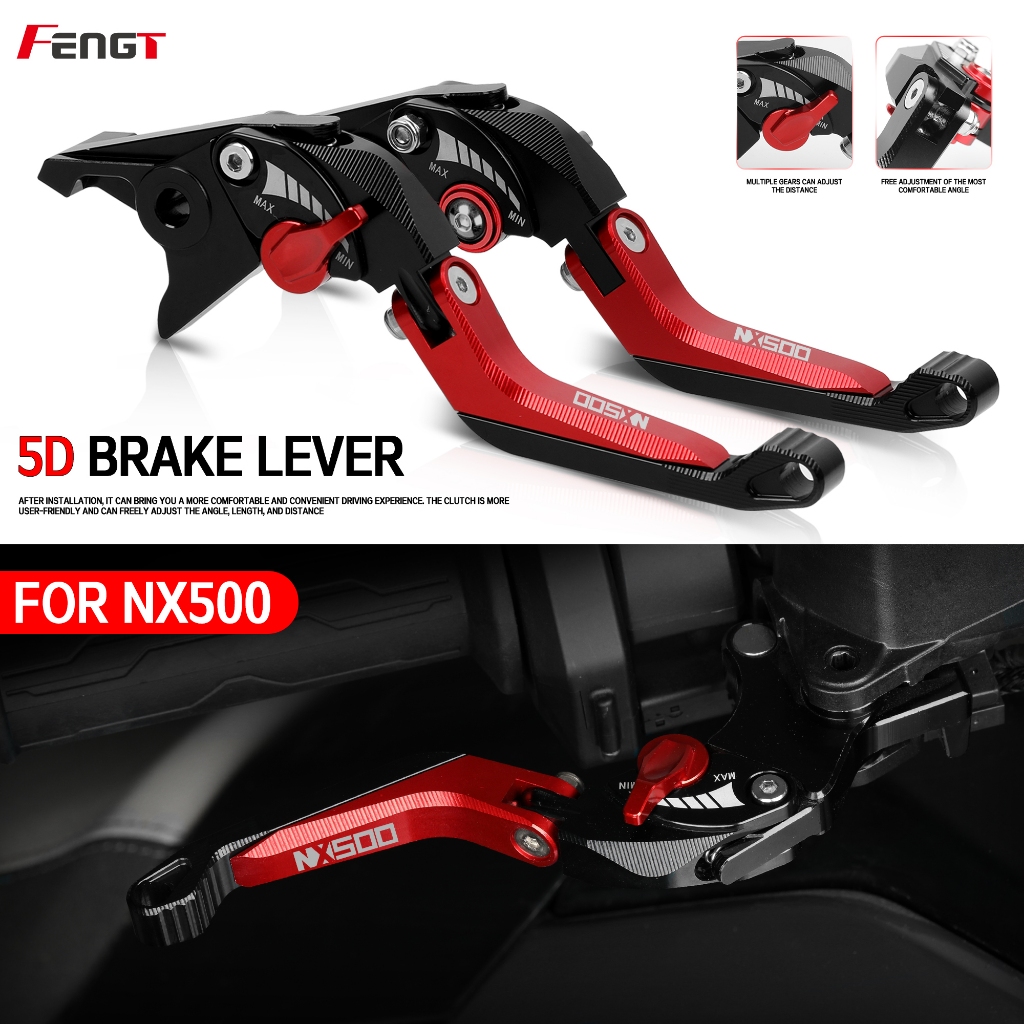 NEW 5D Brake Lever For HONDA NX500 2023 2024 2025 Motorcycle CNC ...