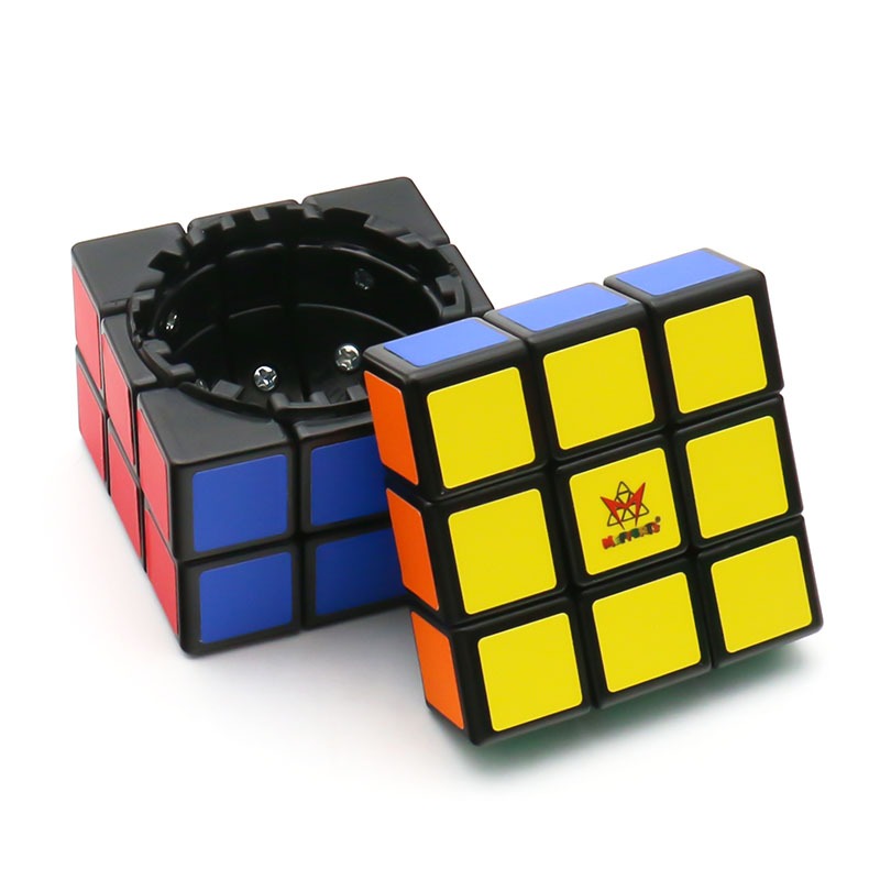 Meffert's Treasure Chest Gift 3x3 Black White Wooden 43th Twisty Puzzle ...