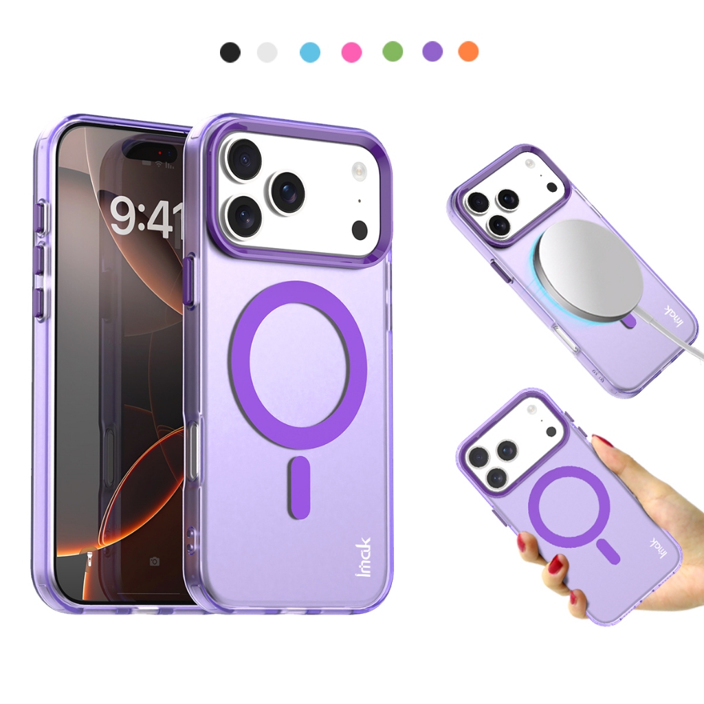 Imak PET Hard Casing For iPhone 17 Pro Max 17 Air Candy Series Soft ...