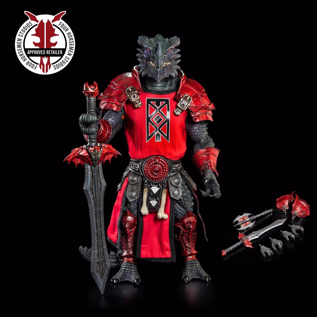 Four Horsemen Mythology Legion Anniversary Limited 9-inch Black Dragon ...