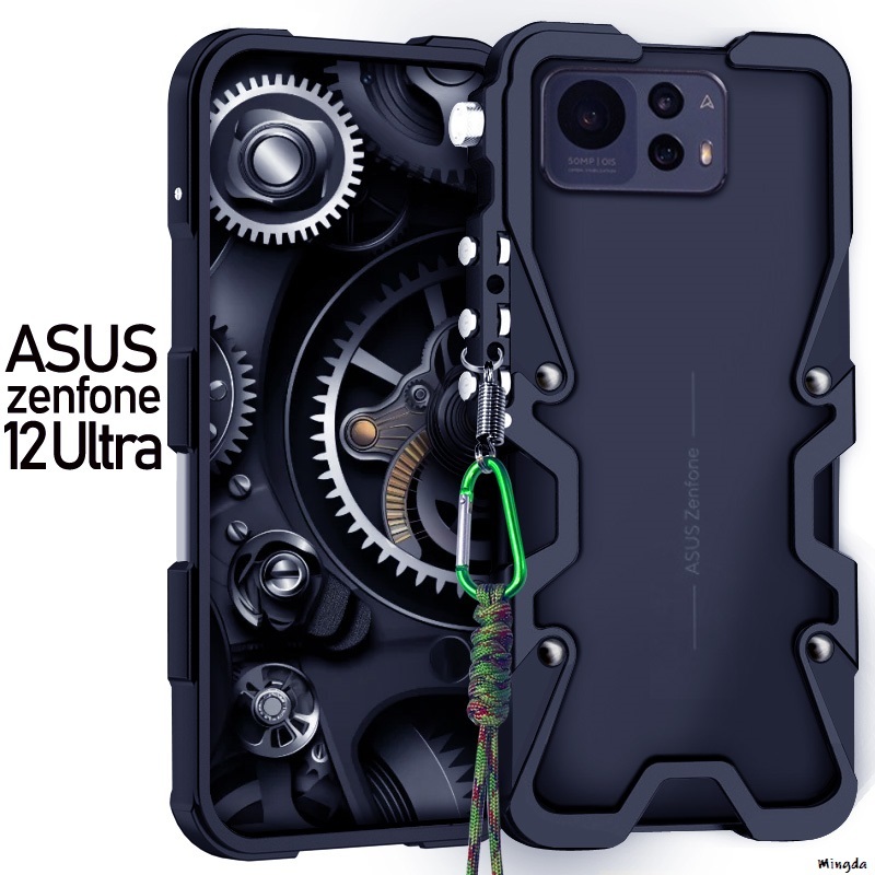 ZIMON Metal Case for ASUS Zenfone 11 Ultra / 12 Ultra,Aluminum alloy ...