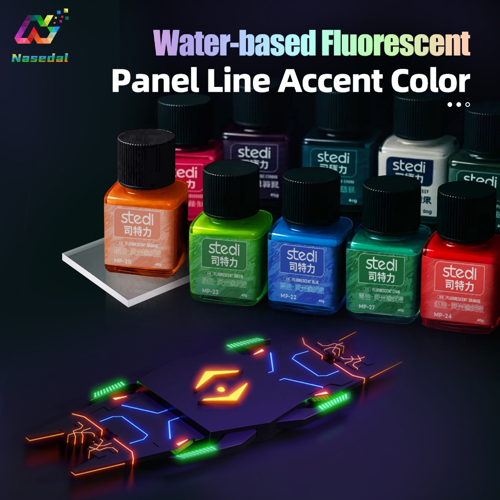 40ml Fluorescent Colored Panel Lining Fluid Water Based Penetrating Ink ...