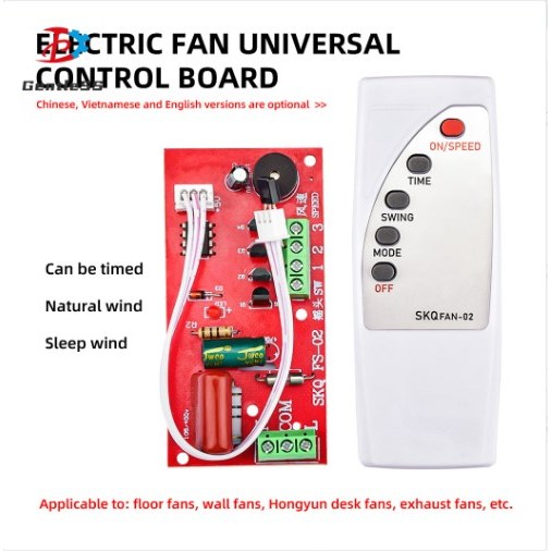 Universal Fan Remote Control Modification Board Circuit Board Control ...