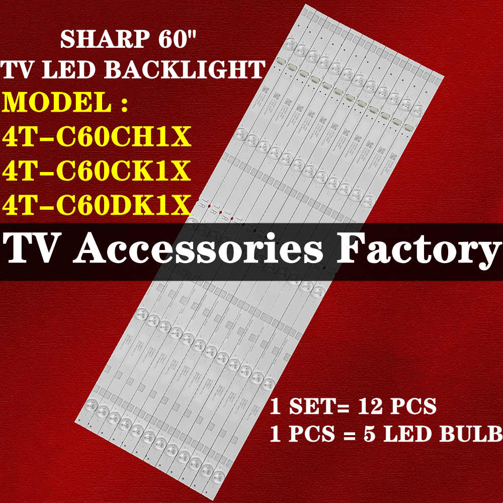 4T-C60CH1X / 4T-C60CK1X / 4T-C60DK1X SHARP 60" LED TV BACKLIGHT (LAMPU ...