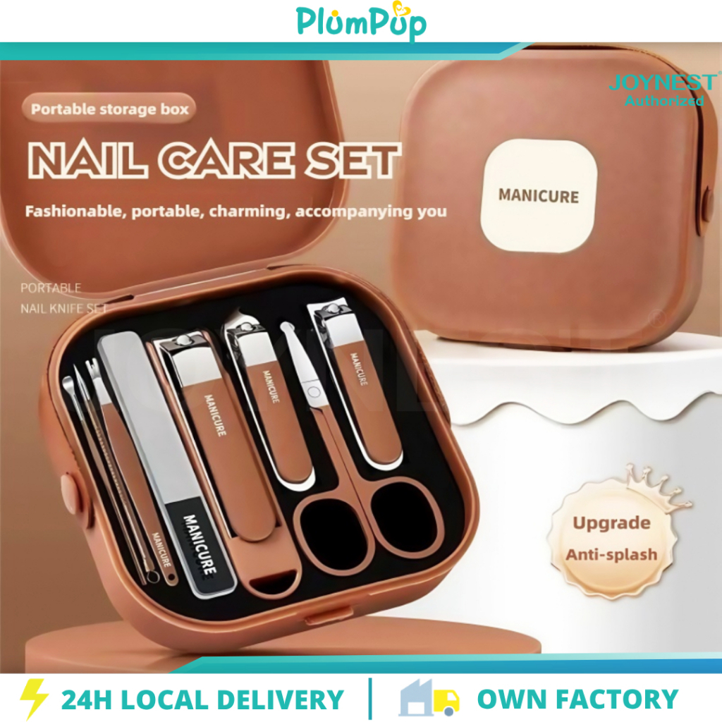 JOYNEST 8Pcs Nail Cutter Set Manicure Nail Clippers Pengilat Set ...