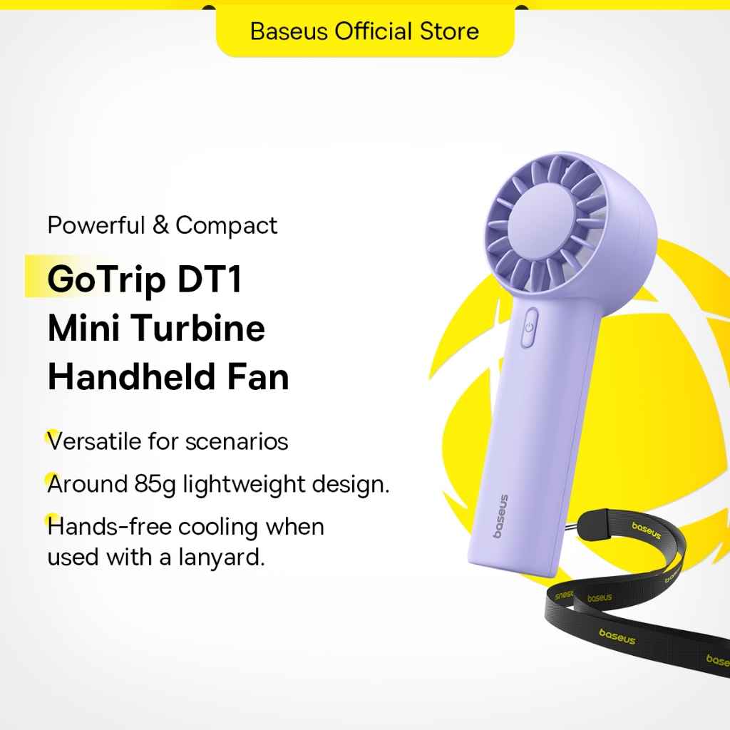 Baseus GoTrip DT1 Portable Outdoor 1200/4000mAh Mini Turbine Handheld ...