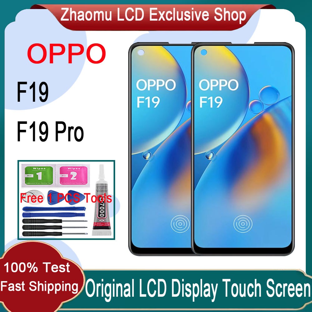 Original AMOLED OPPO F19 F19 Pro LCD Display Touch Screen Replacement | Shopee Malaysia