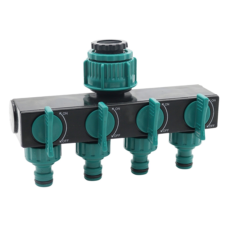 1/2"-3/4"-1" Hose Splitters Irrigation Adapter 4-way Water Hose ...