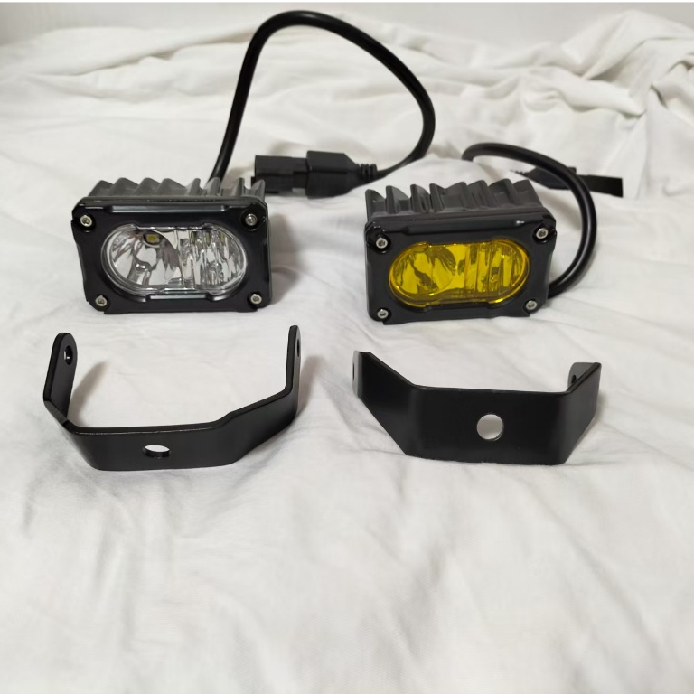 2pcs NEW white yellow 3x2 Inch Jeep adventure 4x4 off road vehicle led ...
