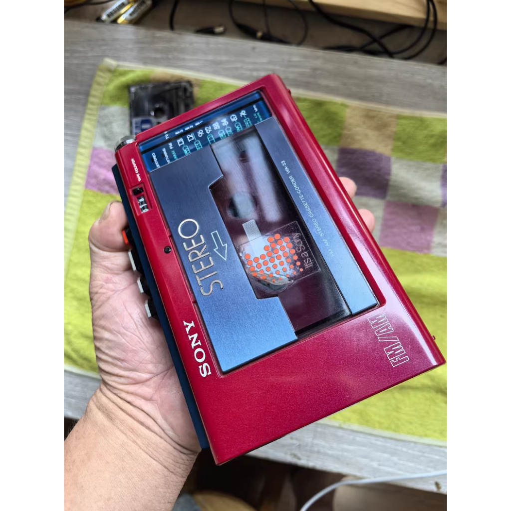 Sony WA-33 Stereo Walkman (Red Limited Edition) | Shopee Malaysia