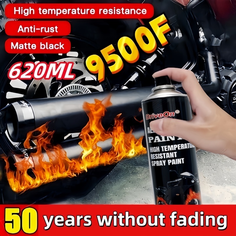 [BUY 1 TAKE 1] 620ML 1200°C high temperature spray paint Automobile ...