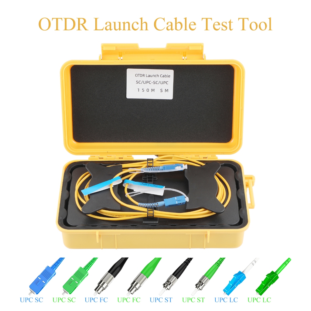 OTDR Launch Cable Test Tool Fiber Optic Cable Test Box OTDR Dead Zone ...