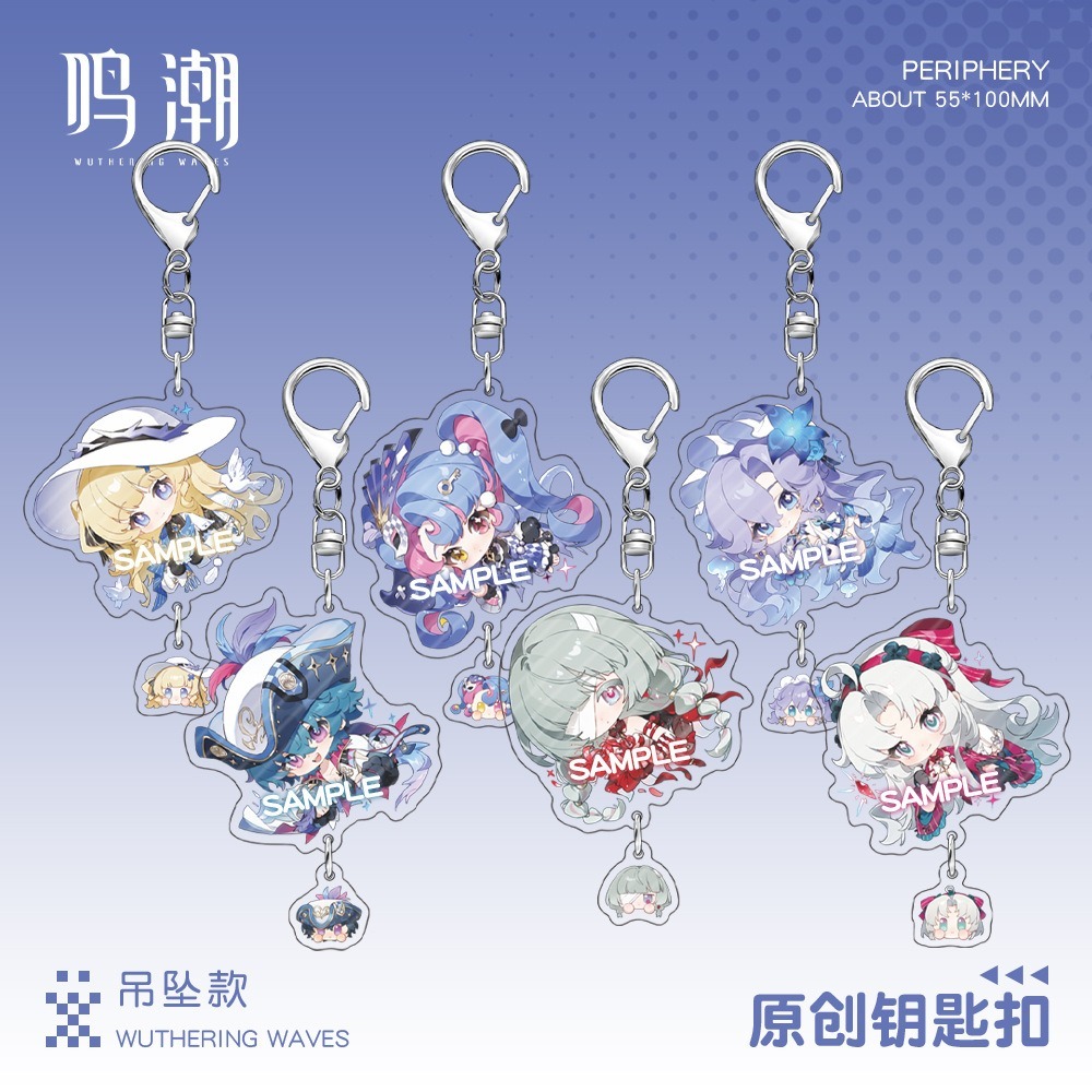 Anime Wuthering Waves Zani Brant Phrolova Cartethyia Carlotta Montelli ...