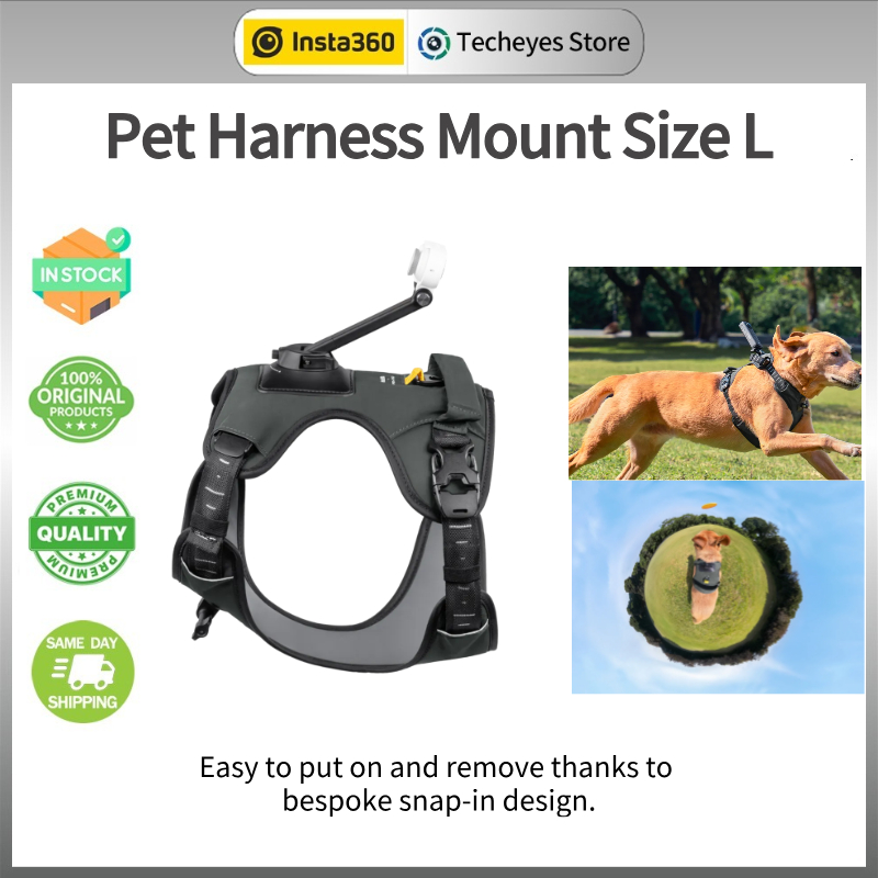 Insta360 Pet Harness Mount for insta360 X5/Ace Pro 2/X4/GO 3S/Ace Pro ...