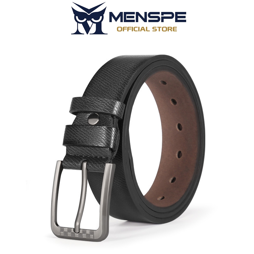MENSPE Fashion Men's Scratch Resistant Belts Retro Soft PU120cm Belt ...