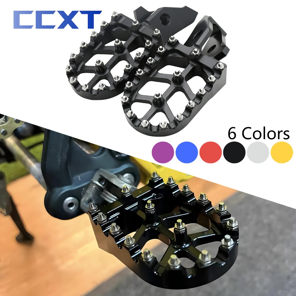 CNC Aluminum Foot Pegs Rest Footpegs Foot Pegs Bracket For Sur-Ron Sur Ron Surron Ultra Bee UB ...