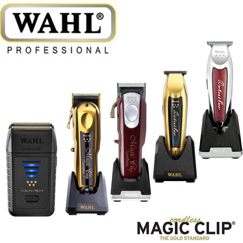 Wahl 5 Star Machine Kit Details + Magic Clip + Disappearing Gold ...
