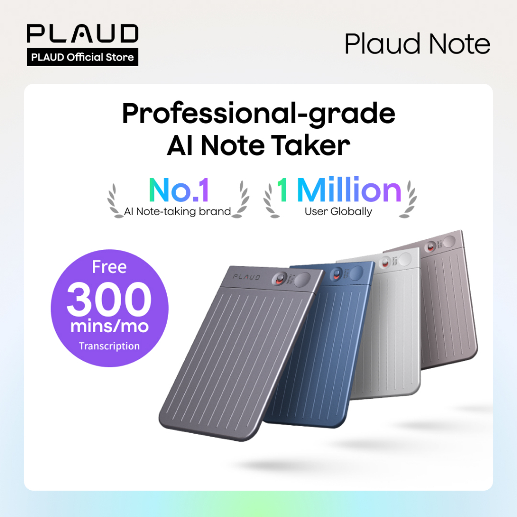 [Official] Plaud Note AI Voice Recorder, AI Note Taker for Meetings ...