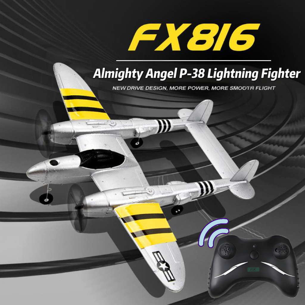 Flying Bear FX816 RC Airplane P38 Lightning - EPP Foam Fixed Wing ...
