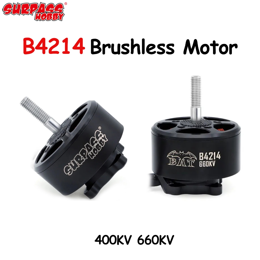 Surpass Hobby B4214 400KV 660KV FPV Outrunner Brushless Motor For RC FPV Racing Drone Mark4 ...