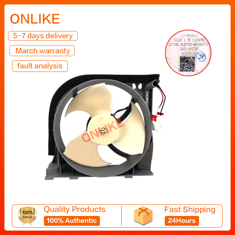 NEW Original Samsung refrigerator cooling fan DA31-00340A motor DA31 ...