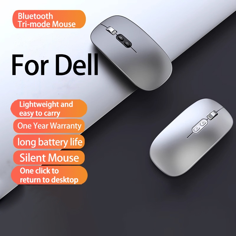 FOR Dell Wireless Mouse for Laptop & Computer – Ergonomic Rechargeable ...